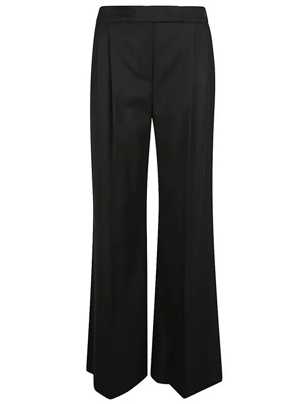 VIA MASINI 80 Wool Blend Trousers