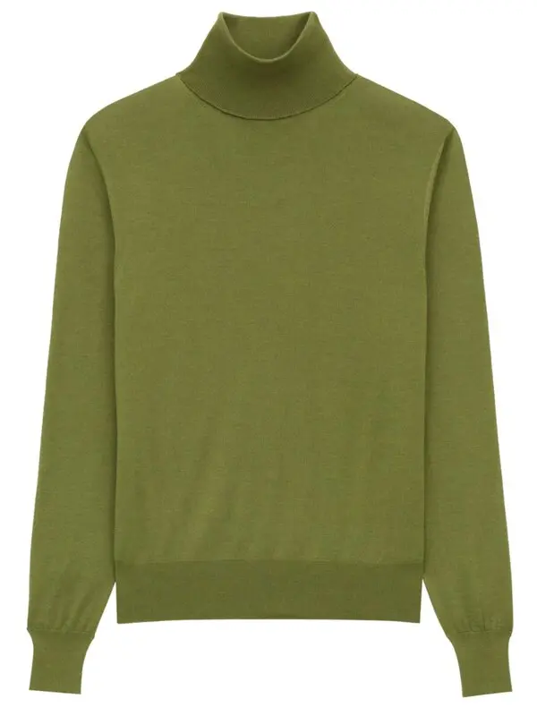 Saint Laurent Turtleneck Sweater - Green