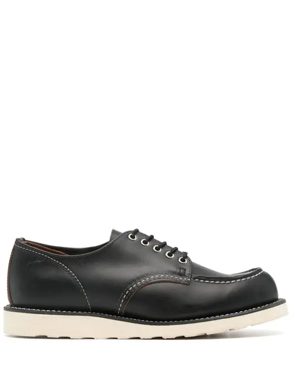 Red Wing Moc Leather Brogues - Black