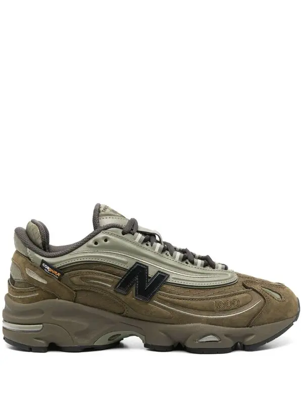 NEW BALANCE 1000 Lace-up Sneakers - Green