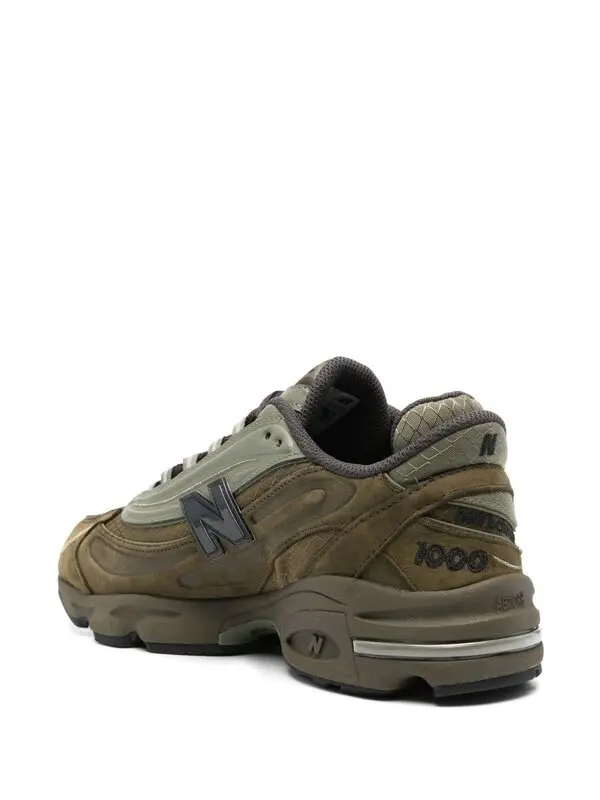 NEW BALANCE 1000 Lace-up Sneakers - Green
