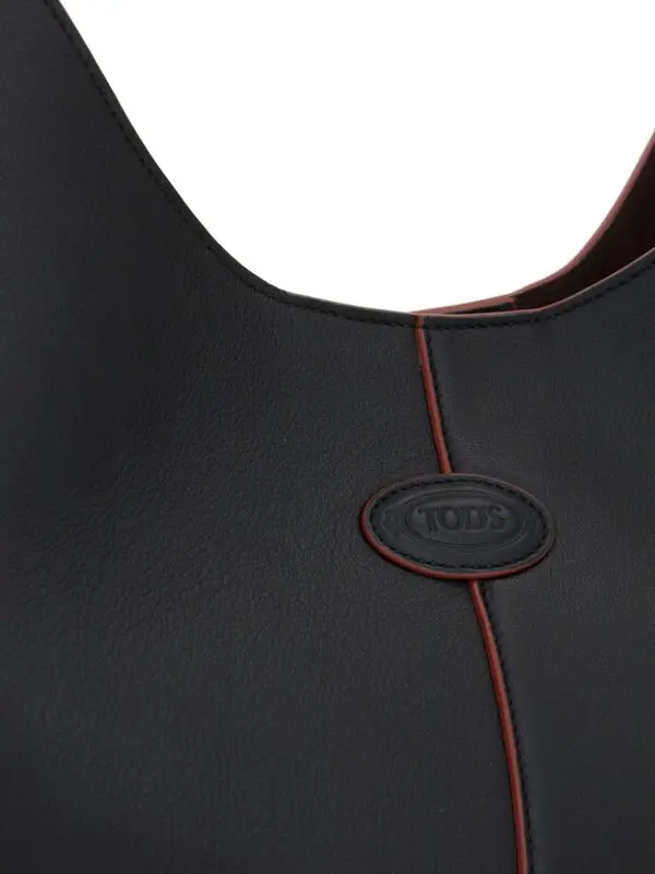TOD'S Di Bag Small Leather Hobo Bag