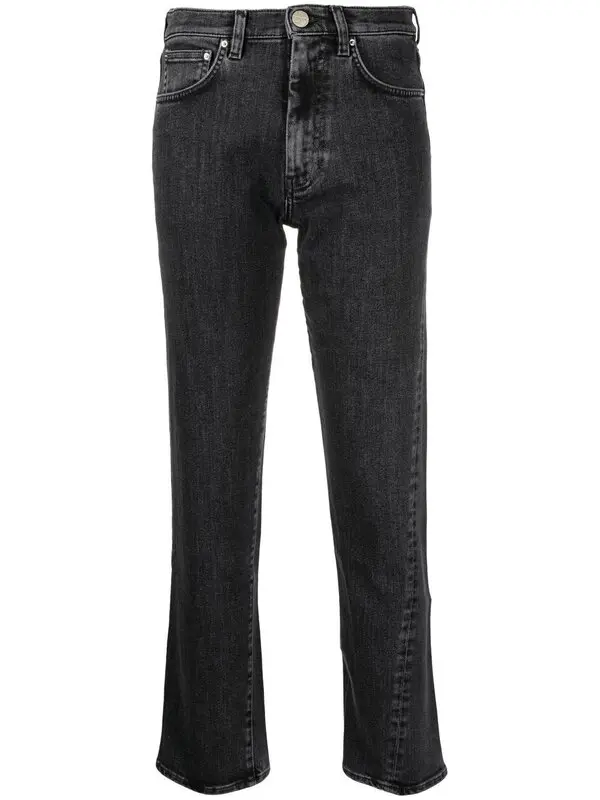 TOTEME Organic Cotton Denim Jeans - Grey