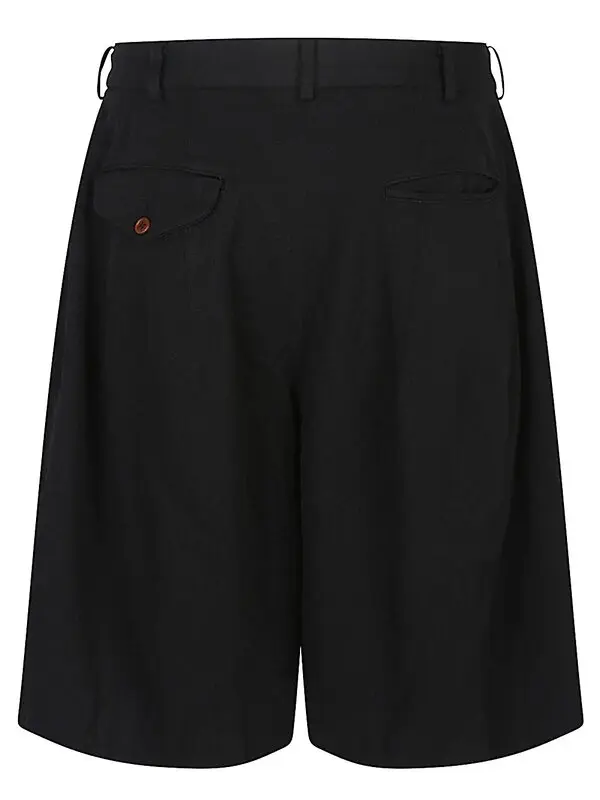 Comme Des Garçons Bermuda Shorts - Black