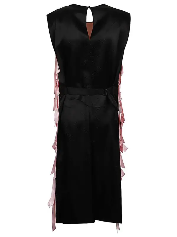 Prada Sablé Embroidered Dress