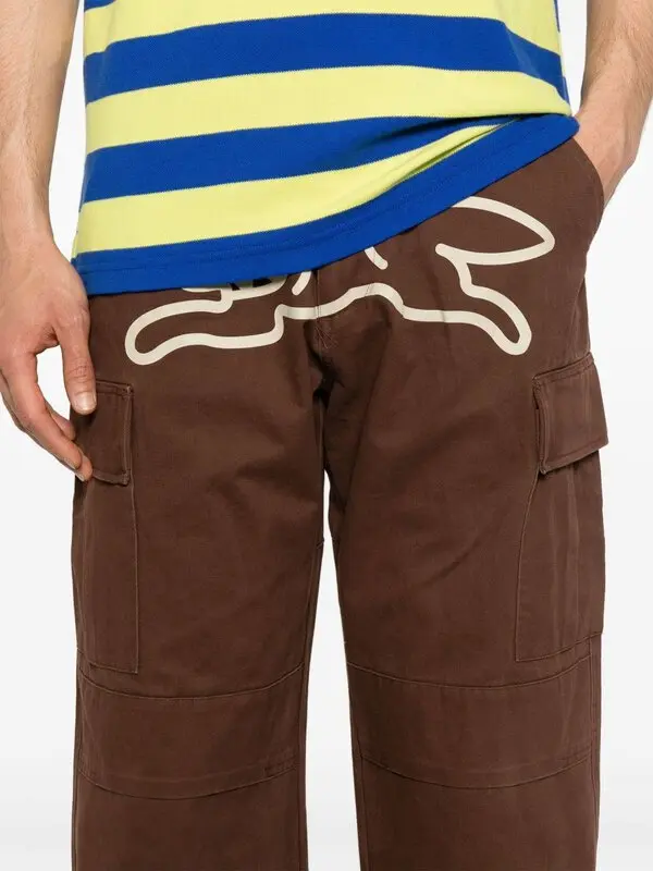 ICECREAM Running Dog Cargo Trousers