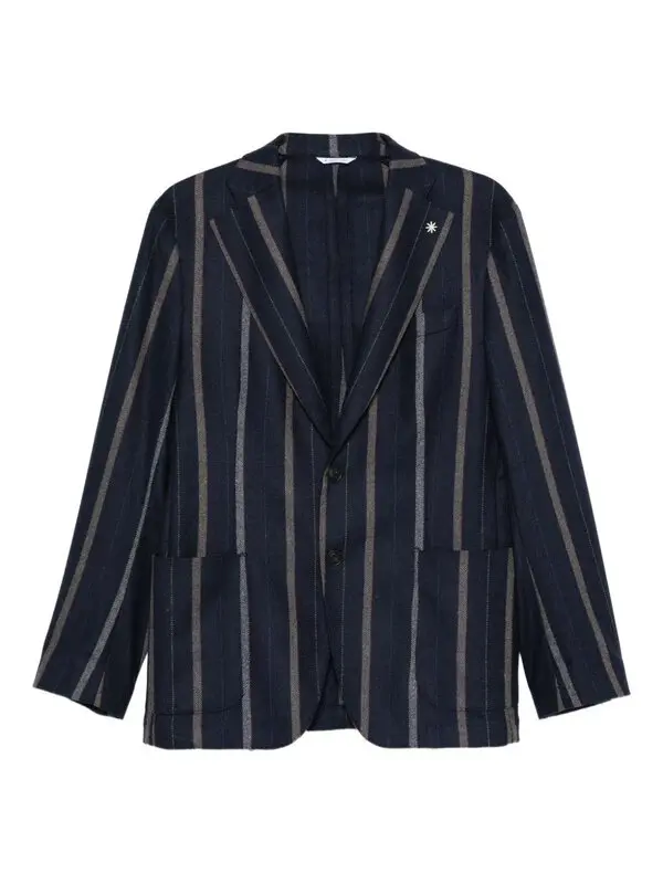 MANUEL RITZ Striped Blazer