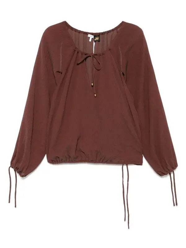 Loewe Cotton And Silk Blend Blouse