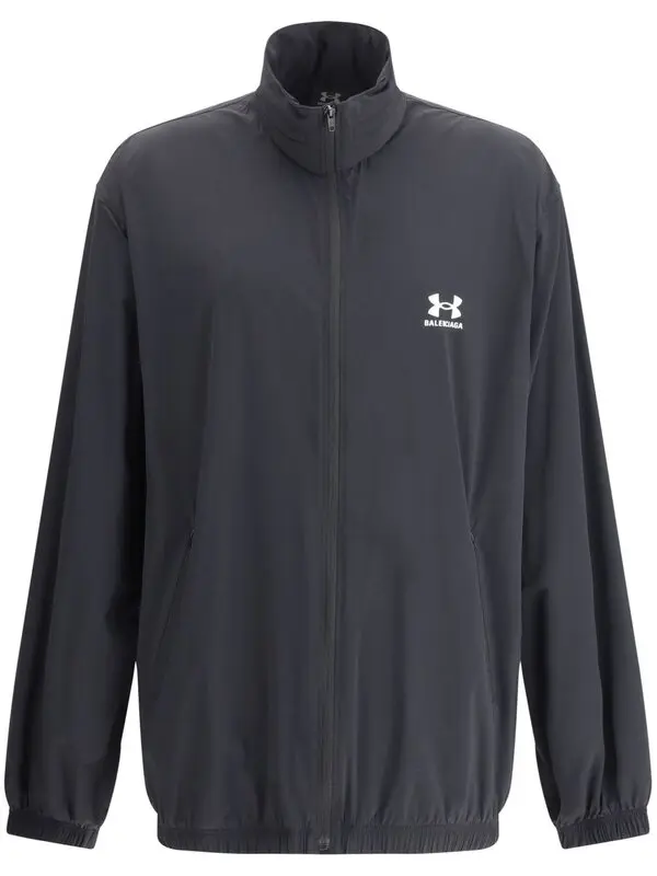 Balenciaga X Under Armour Windbreaker Jacket With Logo Print
