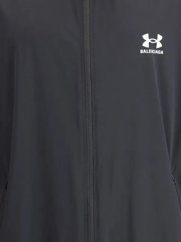 Balenciaga X Under Armour Windbreaker Jacket With Logo Print
