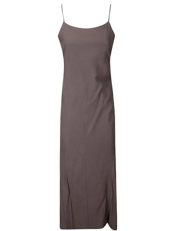 Our Legacy Spaghetti Strap Slip Dress - Brown