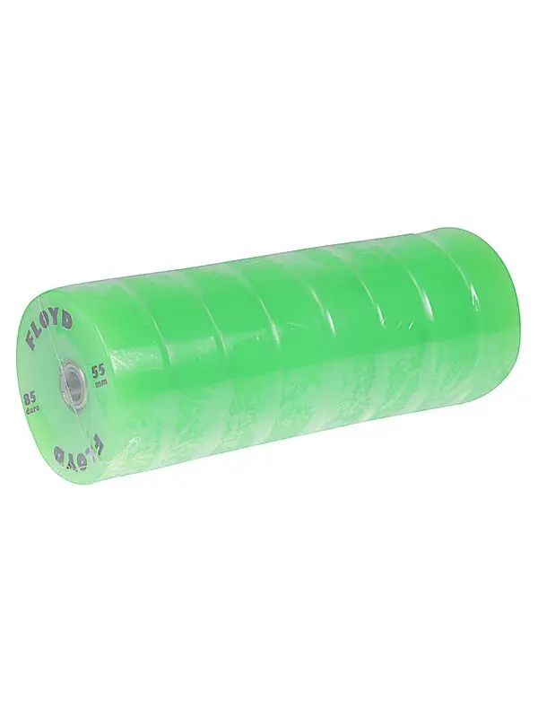 FLOYD Wheel Set With Abec 7 Bearings - Green