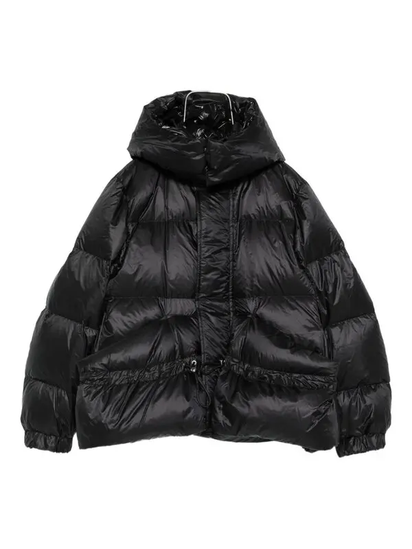 Sacai Quilted Down Puffer Jacket With Hood