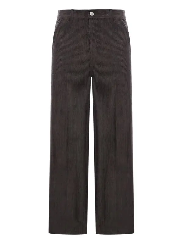 AMI Paris Dark Corduroy Trousers