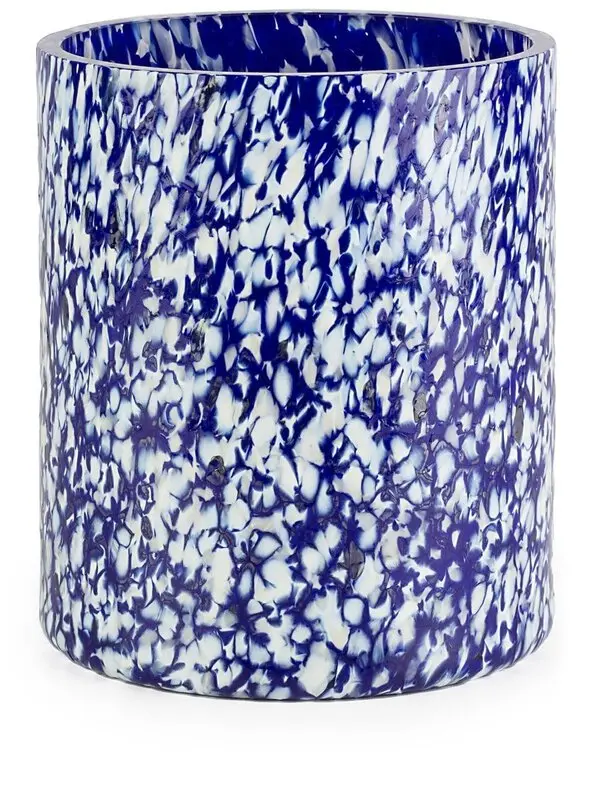 STORIES OF ITALY Ivory & Medium Vase - Blue