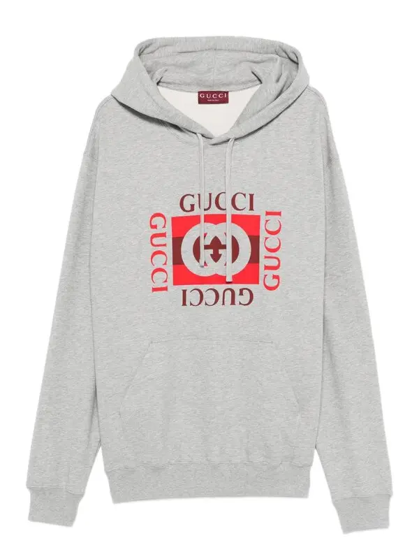 Gucci Logo Cotton Hoodie