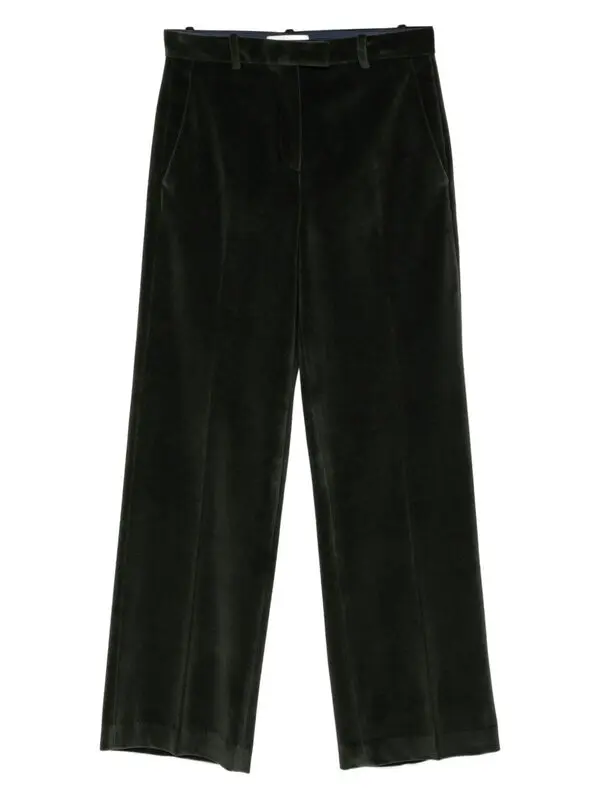 CIRCOLO 1901 Cotton Wide-leg Trousers