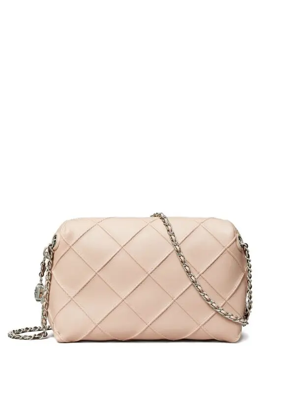 Tory Burch Fleming Quilted Leather Crossbody Bag
