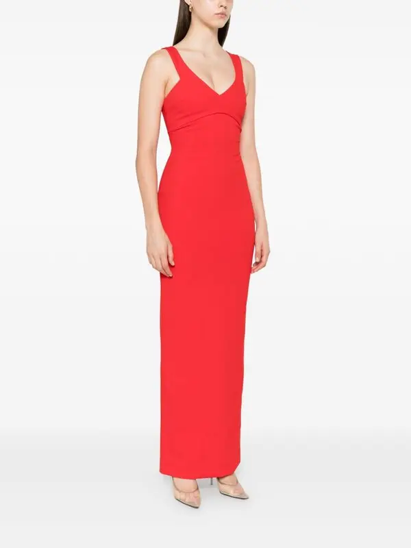 Solace London Nalani Maxi Dress - Red