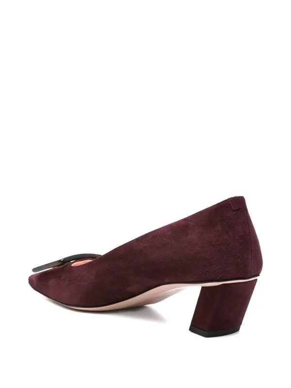 ROGER VIVIER Belle Vivier Turtle Leather Pumps