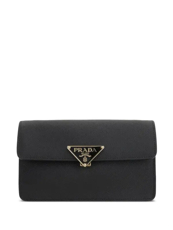 Prada Arqué Saffiano Leather Shoulder Bag