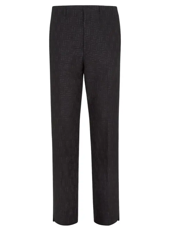 Fendi Linen Tailored Trousers
