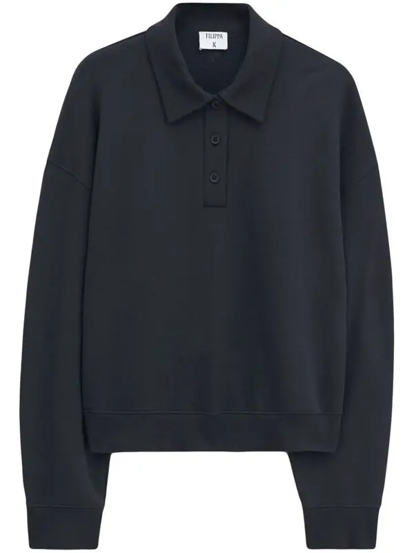 Filippa K Long Sleeve Polo Shirt