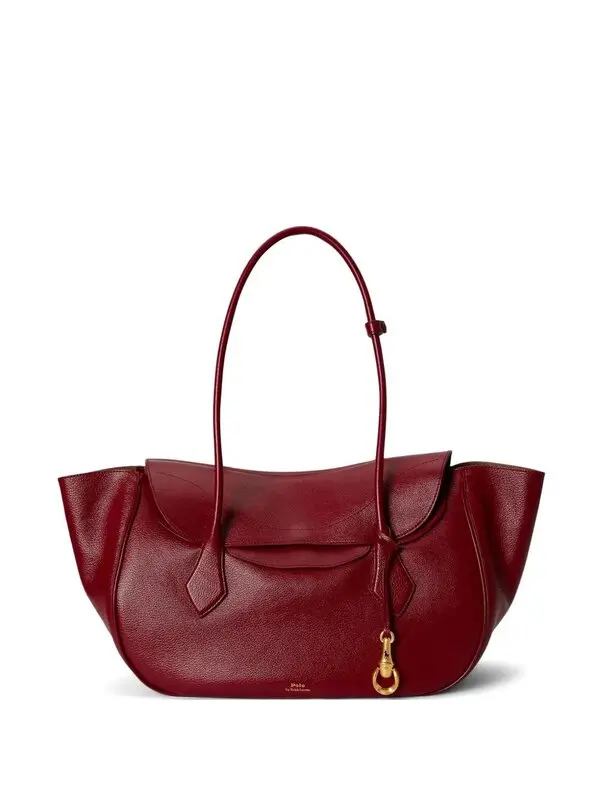Polo Ralph Lauren Shoulder Bag Calf Leather "large