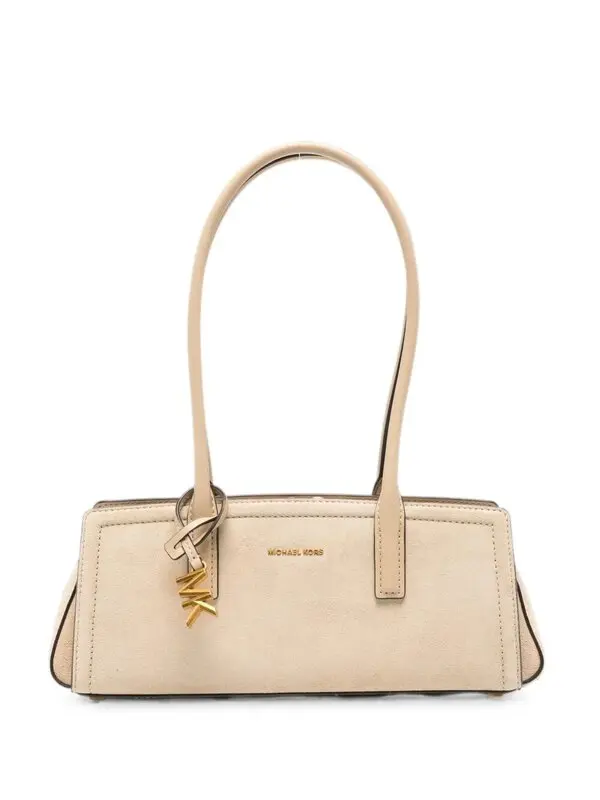 Michael Kors Shoulder Bag Leather "sm Bw Shoulder Tote Bag