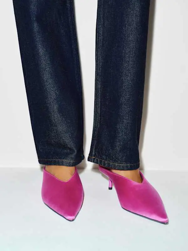 REFORMATION Marzella Heeled Mule