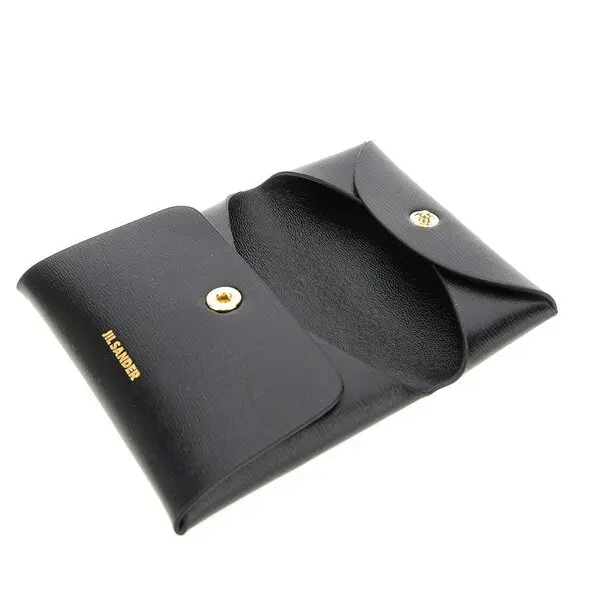 JIL SANDER Folded Leather Coin Purse