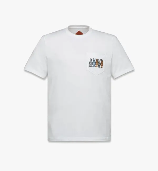 Mcm Rabot Pocket T-shirt - White
