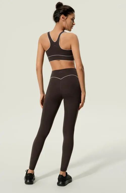 Lilysilk Silk Contour High Rise Streamlined Leggings
