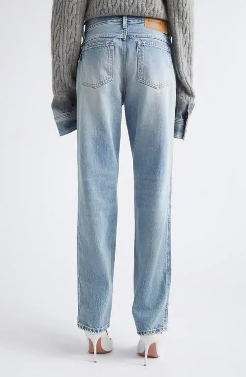 HAIKURE Lisa Distressed Slim Straight Leg Jeans
