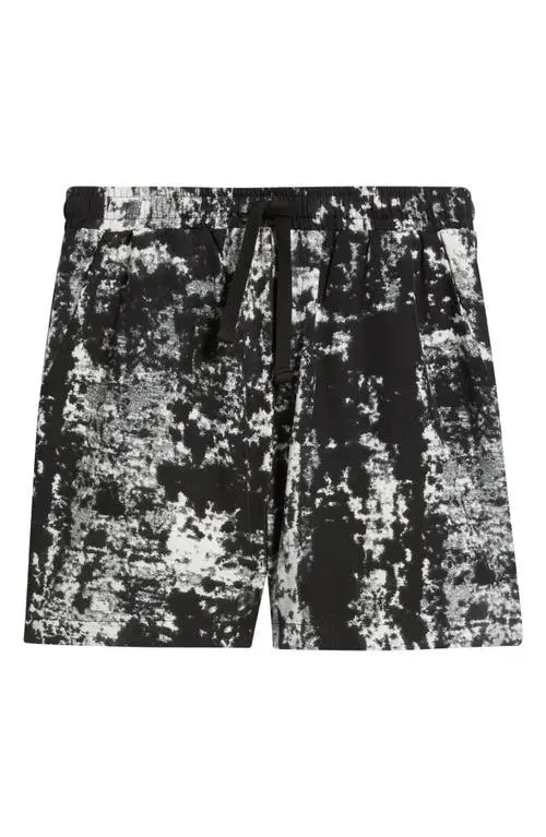 RIZORT Jason Elastic Waist Shorts - Black