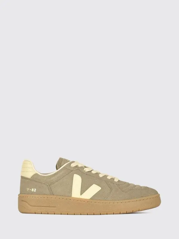 VEJA Suede Lace-up Sneakers - Natural
