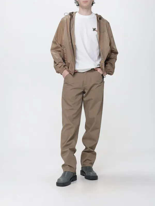 Burberry Vintage Check Nylon Hooded Windbreaker Jacket