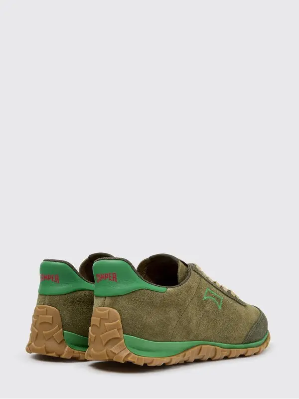 Camper Two-tone Drift Walk Suede Sneakers With Vibram Sole