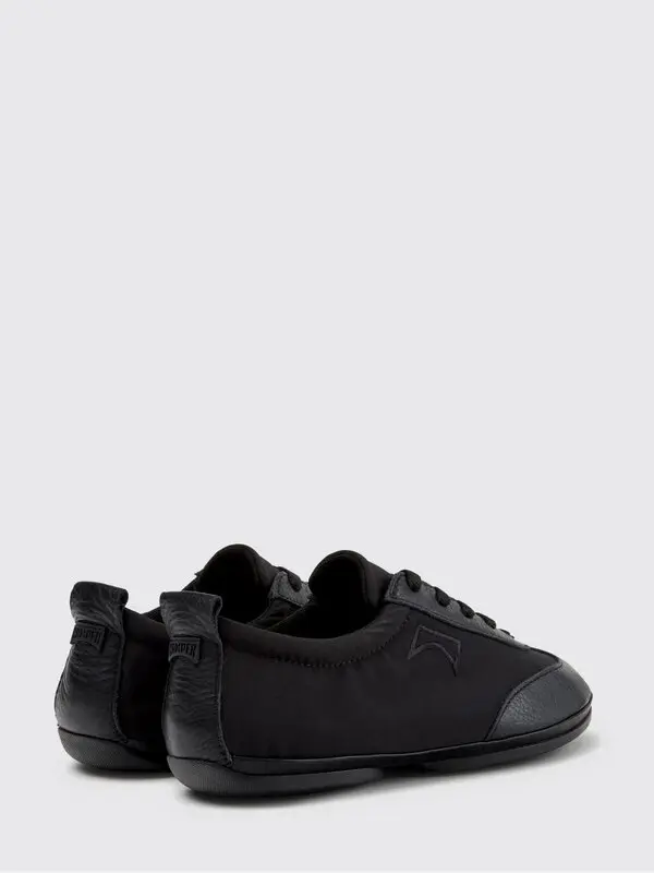 Camper Right Nina Trainers In Calfskin And Recycled Pet With Embroidered Logo