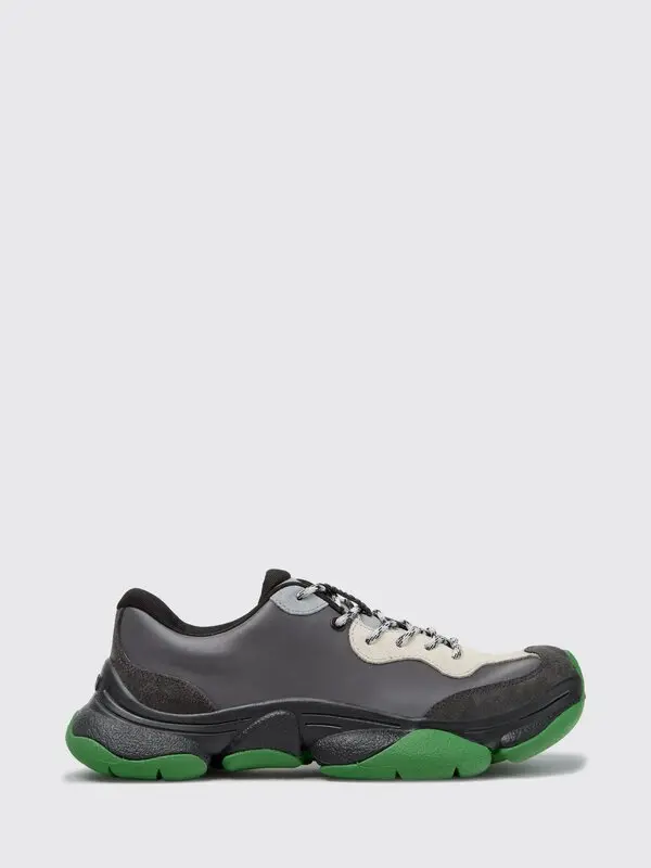 Camper Bicolour Calfskin Leather Trainers With Vibram Sole - Multicolor