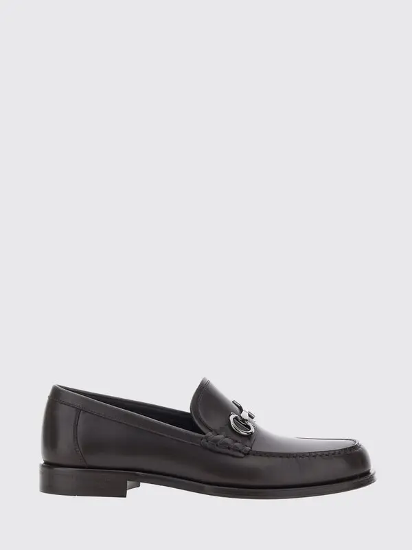 FERRAGAMO Horsebit Loafers - Dark