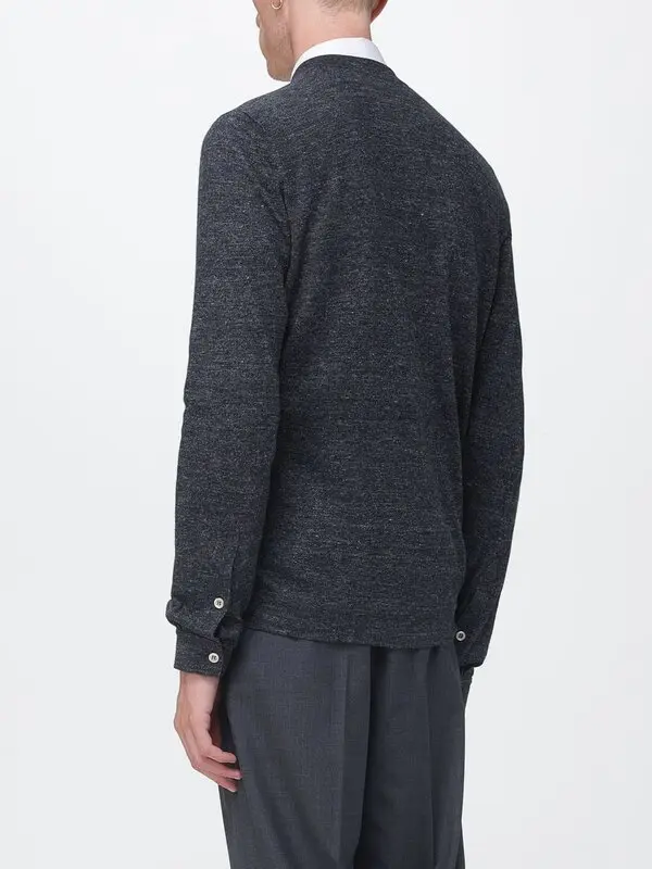 Brunello Cucinelli Slim-fit Cotton Crew-neck Cardigan - Black