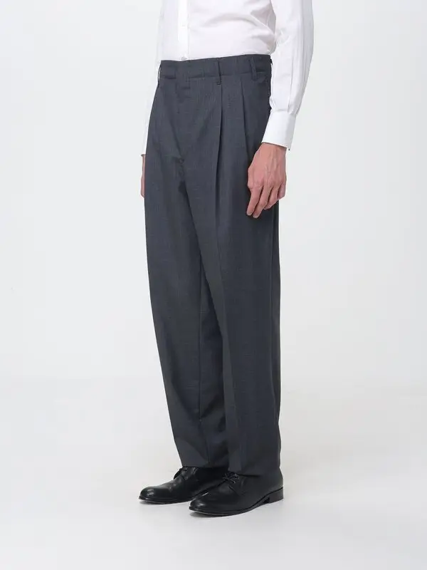 Brunello Cucinelli Wide-leg Wool Tailored Trousers