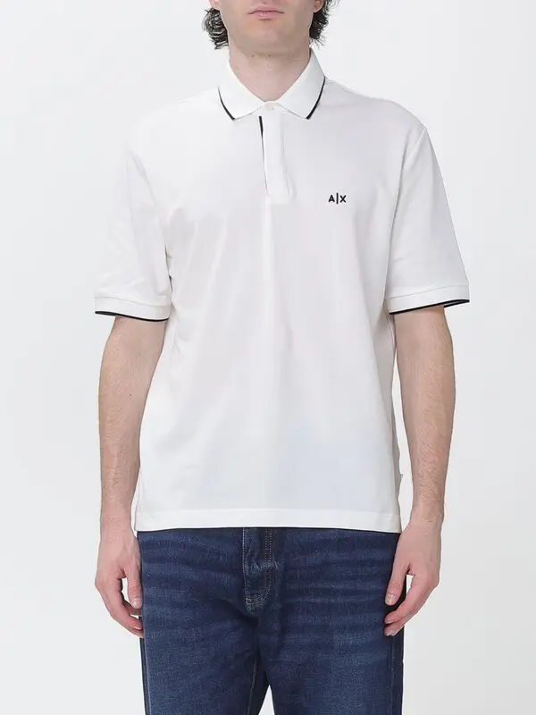 Armani Exchange Polo Shirt - White