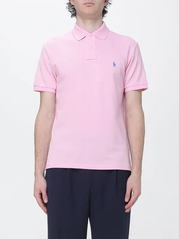 Polo Ralph Lauren Short Sleeve Polo Shirt - Pink