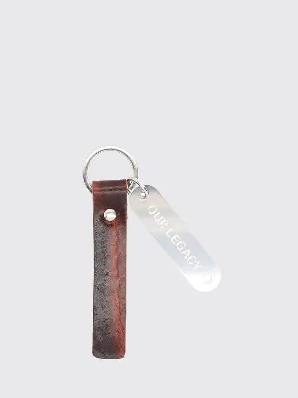 Our Legacy Leather Keyring - Brown