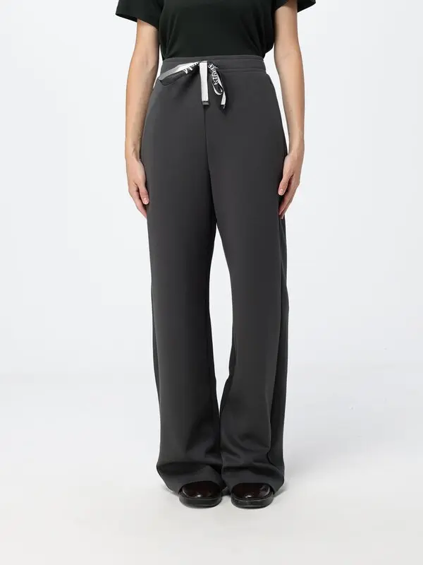 Max Mara High-waisted Jersey Joggers With Drawstring - Grey