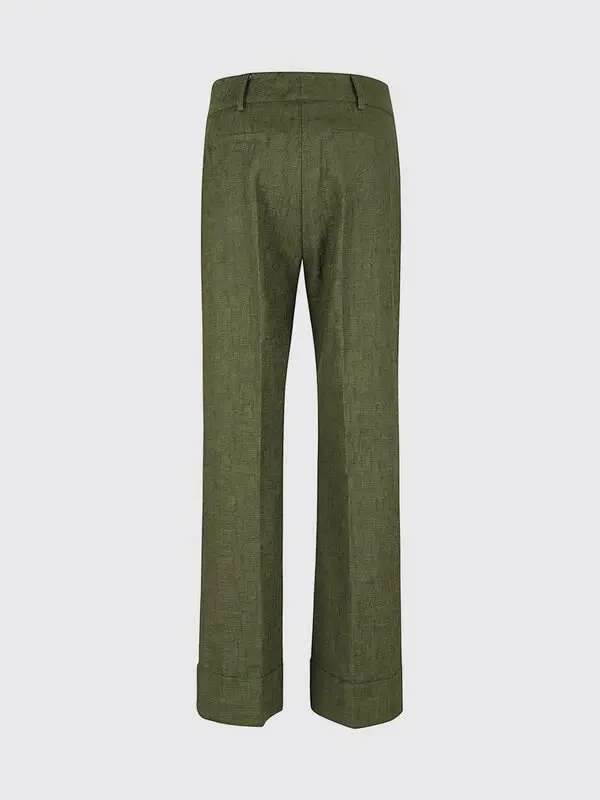 La DoubleJ Hendrix High-waisted Tailored Stretch Cotton Trousers