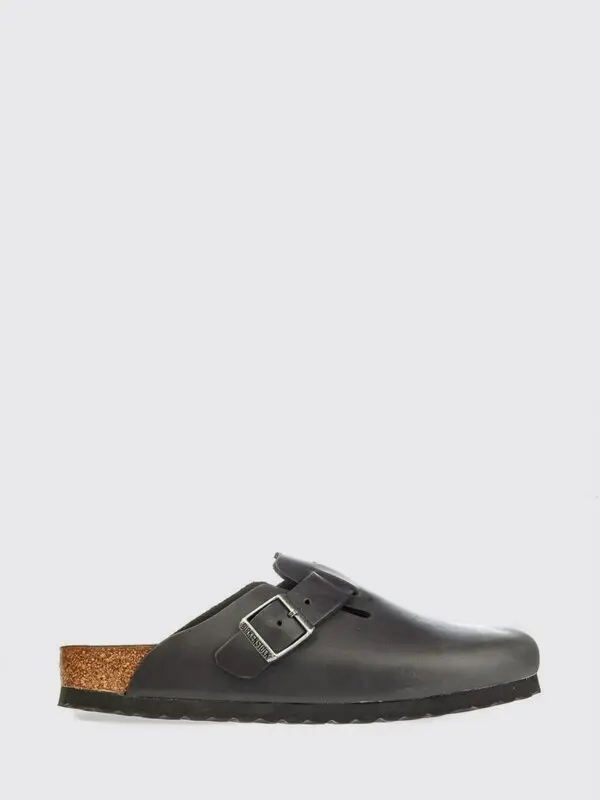 BIRKENSTOCK Flat Clogs - Black
