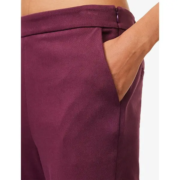 Simkhai Gia Kick-flare Cotton-blend Trousers